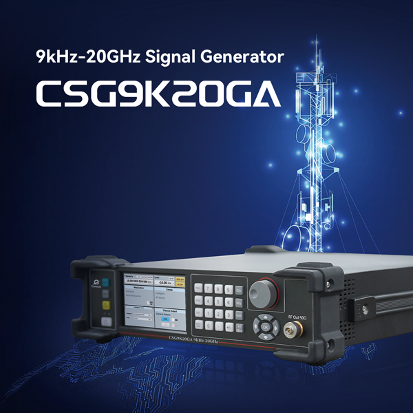 CSG9K20GA, 9kHz to 20GHz Signal Generator